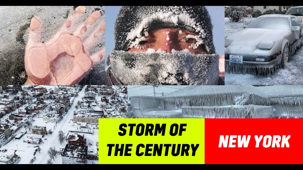 Massive Winter Storm, Buffalo - New York, Storm of the Century - YouTube