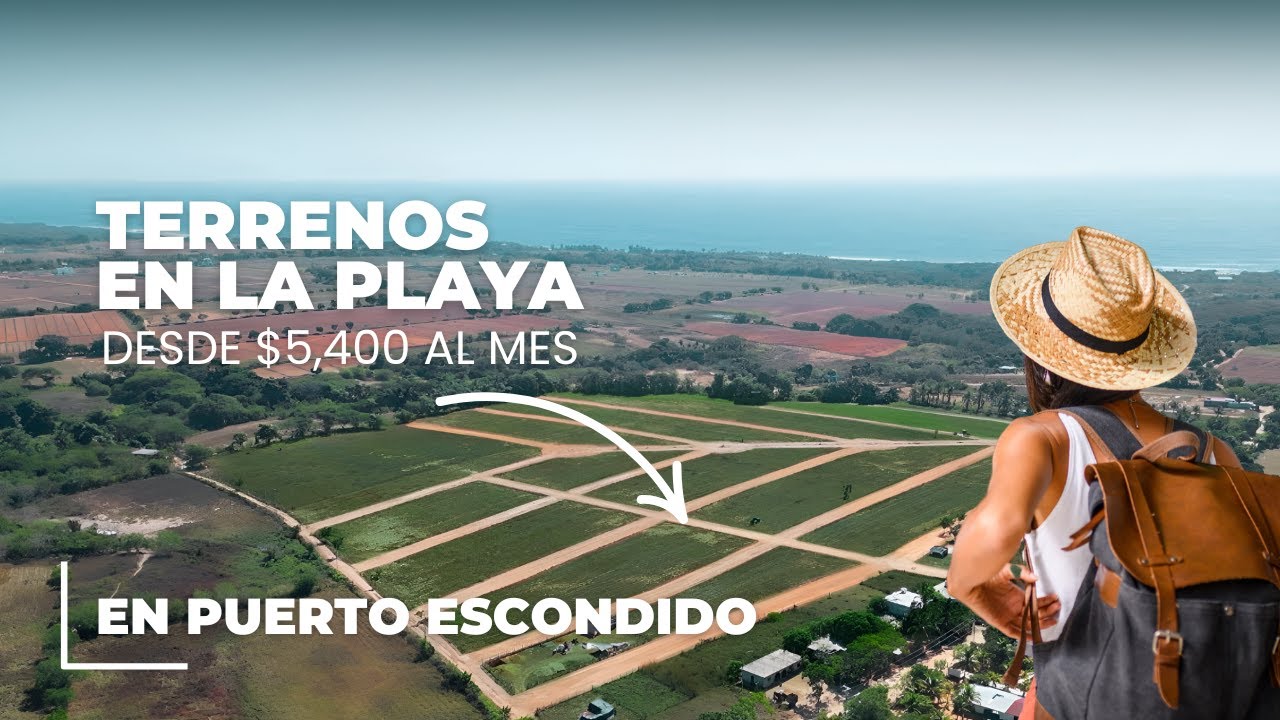 Oportunidad Única: Terrenos en la Playa desde $6,000 al Mes - YouTube