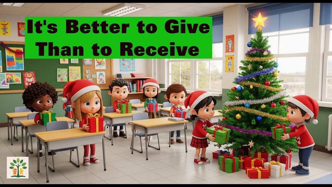 Kids Story: It's Better to Give Than to Receive | Moral Lesson ...
