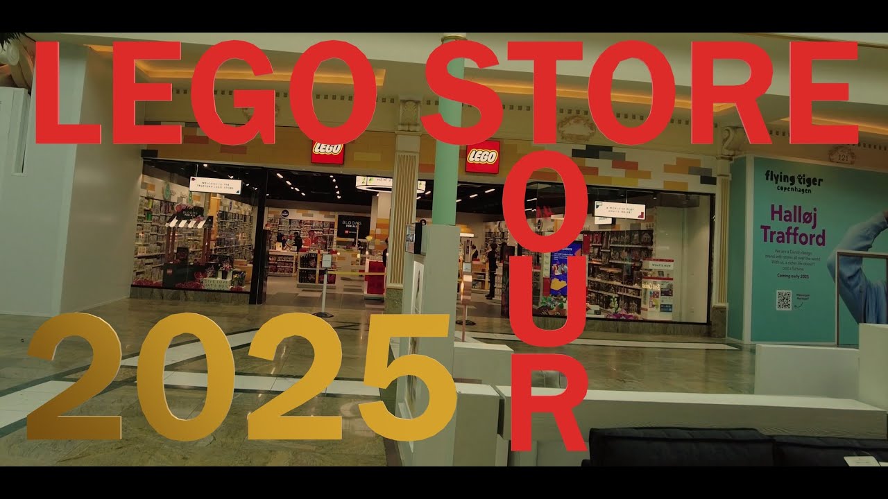 LEGO STORE VISIT FEB 2025 - YouTube