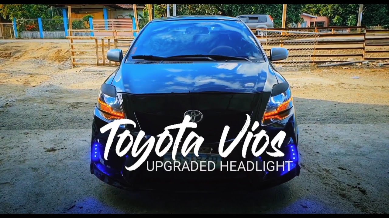 Toyota Vios Upgraded Headlights | Vios Gen 2 2010 Retrofitted ...