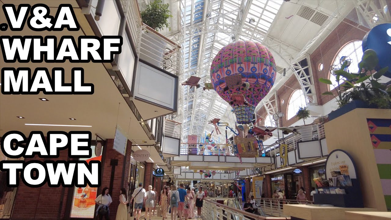 CAPE TOWN: Beautiful V&A Waterfront Shopping Centre 🛍️ (South Africa) - YouTube