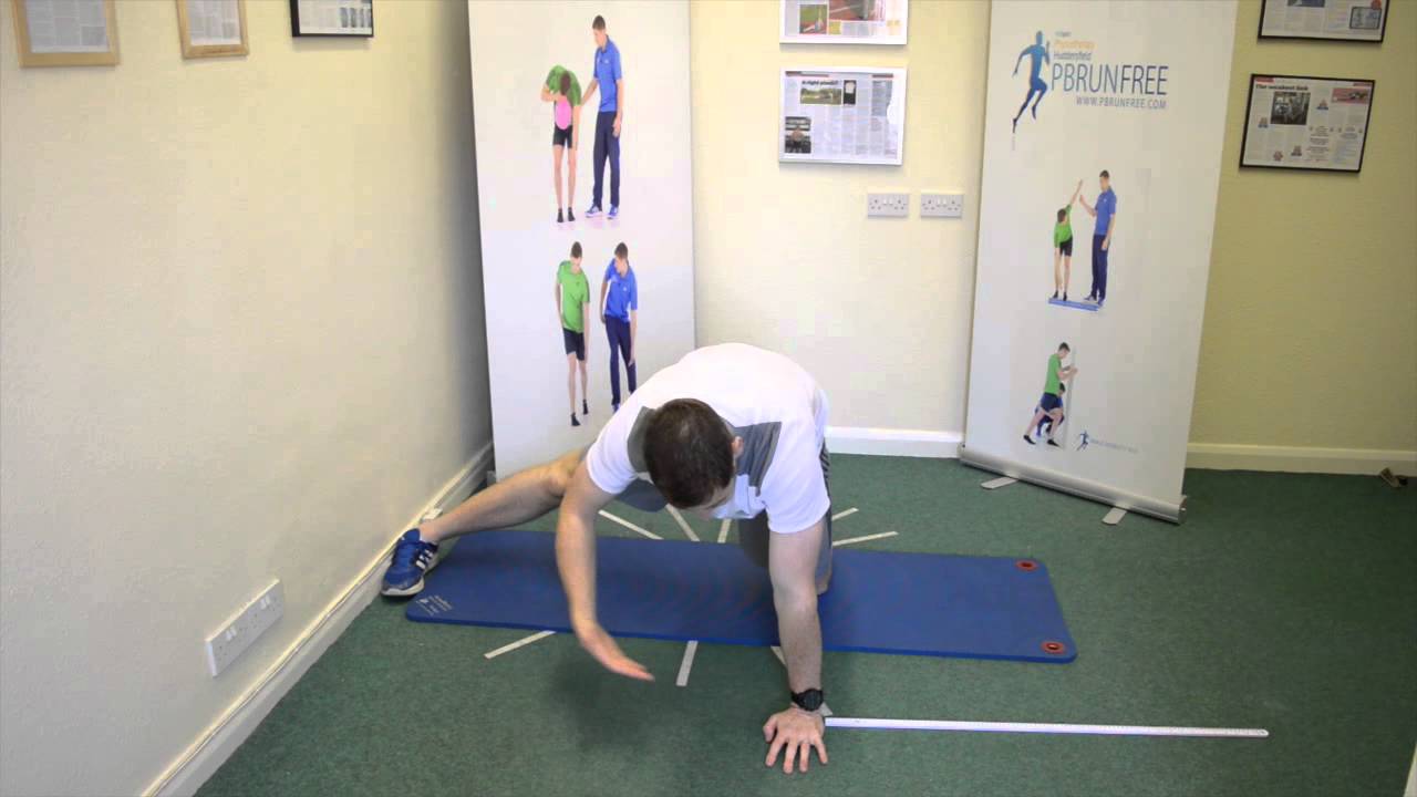 Adductor Stretch Test For Runners - YouTube