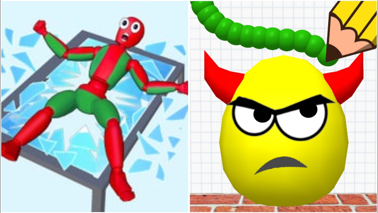 Draw To Smash: Logic Puzzle vs Dummy Destruction Puzzle - Max Levels ...