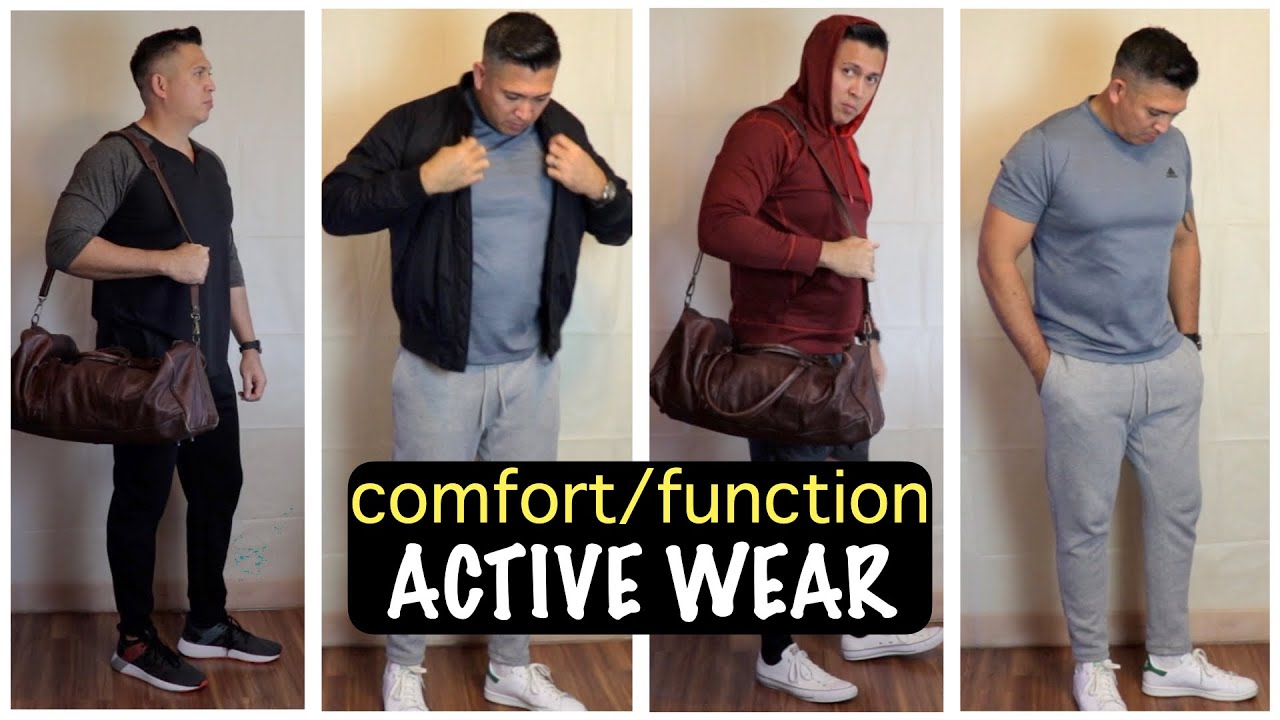Men's Style | Active Wear - YouTube