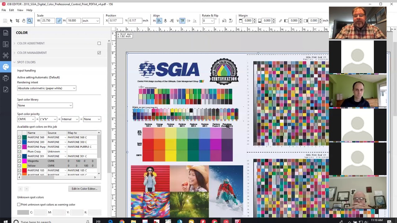 Spot Color Handling in EFI Fiery XF v7 1 4 - YouTube