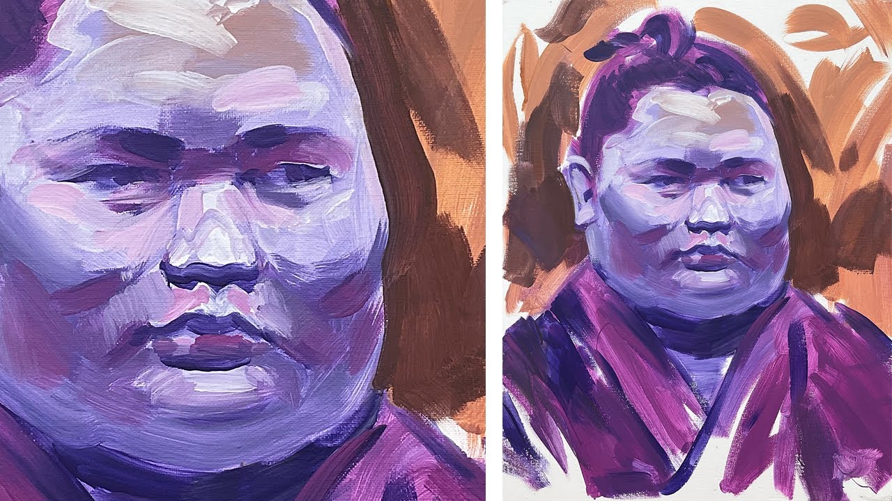 20 Minute Painting / Portrait # 9 / Reinier Gamboa - YouTube