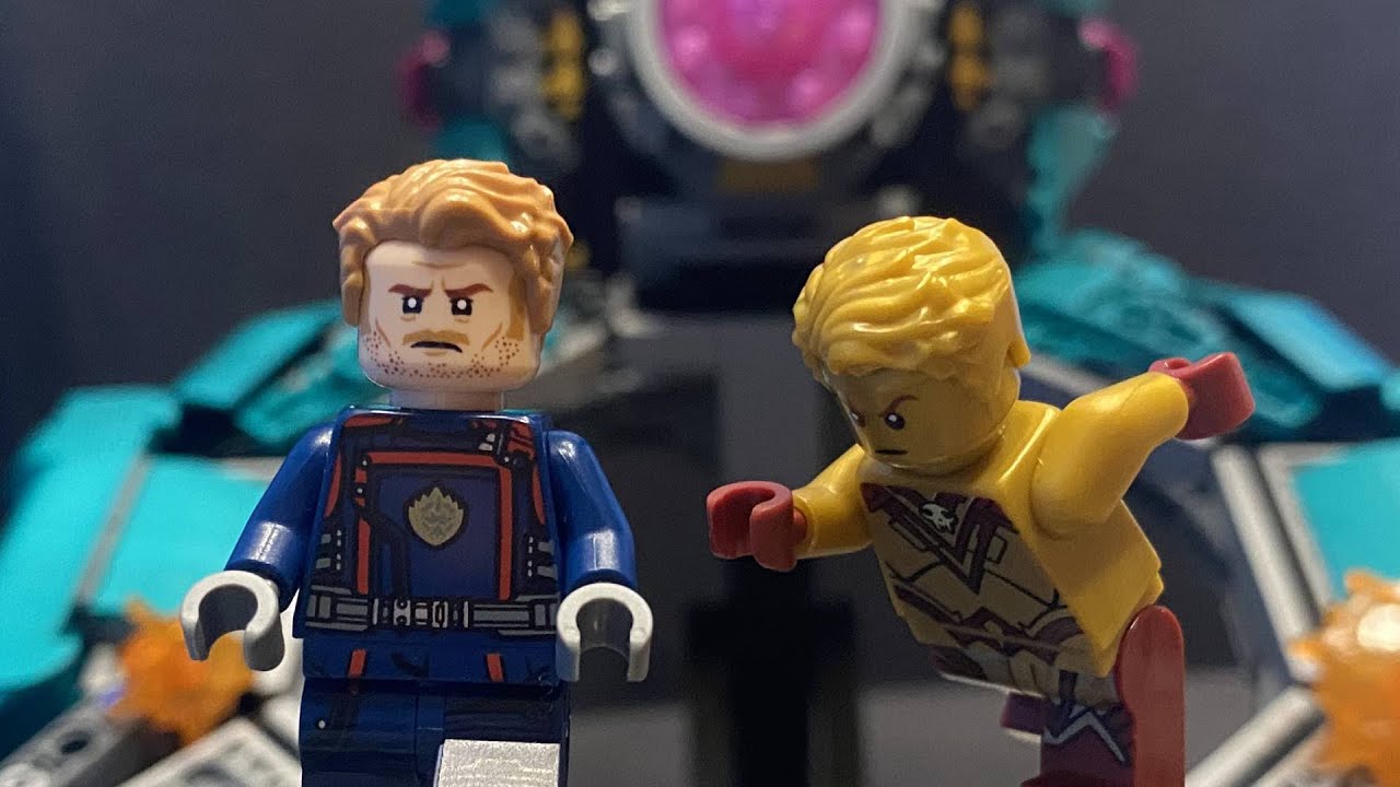 Adam Warlock Saves Peter Quill Scene In Lego (Guardians Of The Galaxy 3 ...