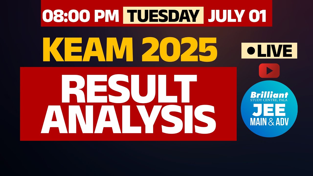 KEAM TOPPER 2025 | Result Analysis - Celebrating Brilliant Victory – 1 ...