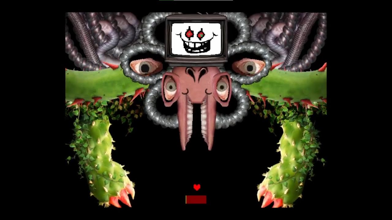 Omega Flowey Boss Fight Undertale - YouTube