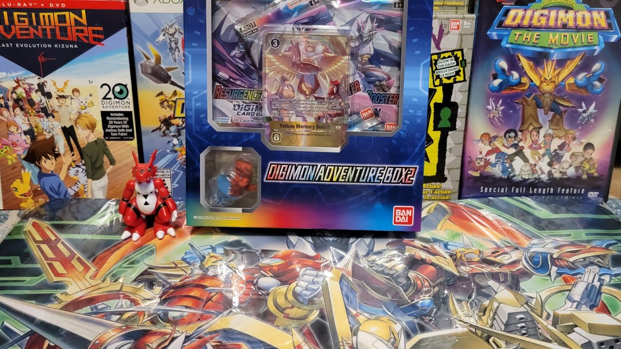 Digimon Card Game: Adventure 02 Box Opening! - YouTube