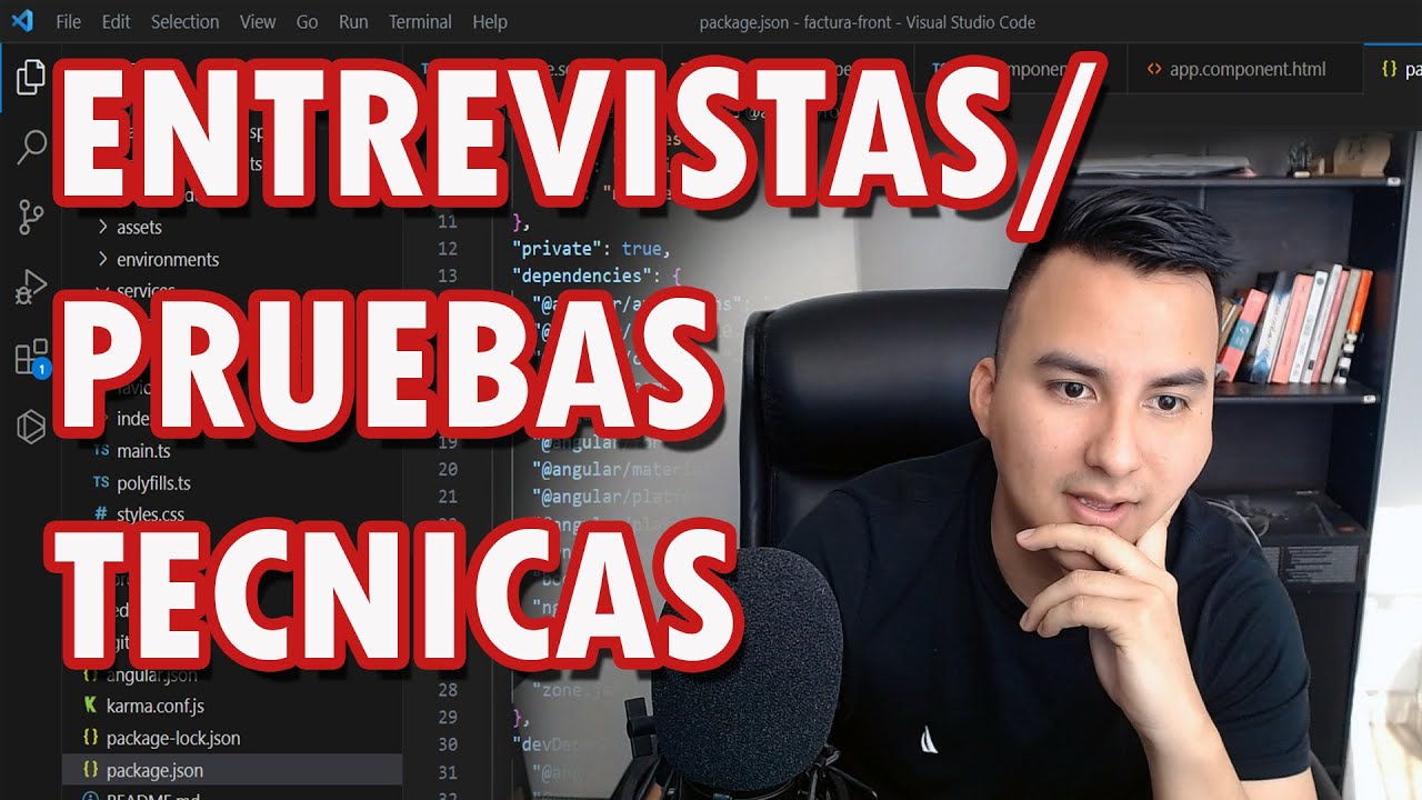 ENTREVISTAS Y PRUEBAS TECNICAS: Software Developer/Desarrollador - YouTube
