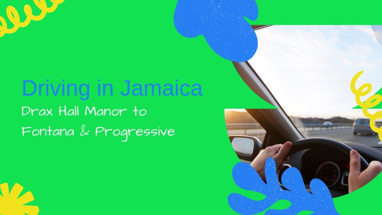 Driving in Ocho Rios, Jamaica | Drax Hall Manor to Fontana Pharmacy ...