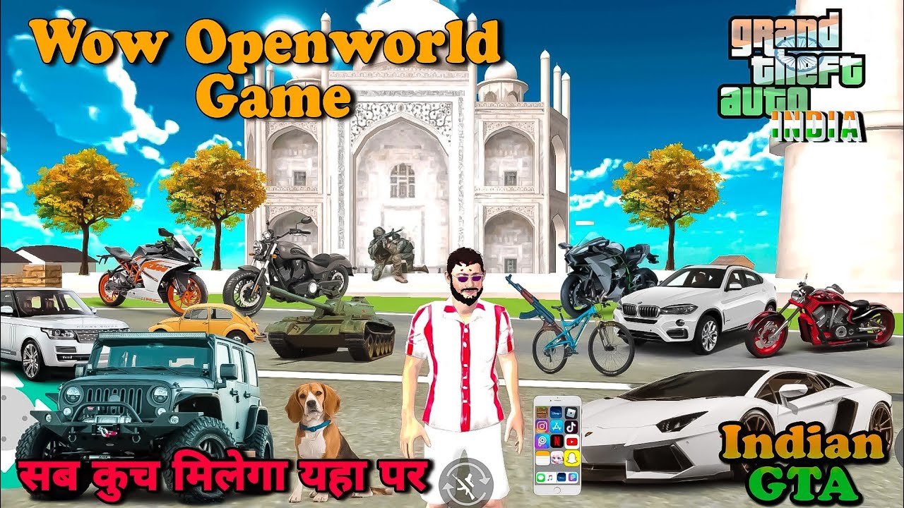बहुत ही बड़ियां वाला Openworld Game | Grand Theft auto India | Indian ...