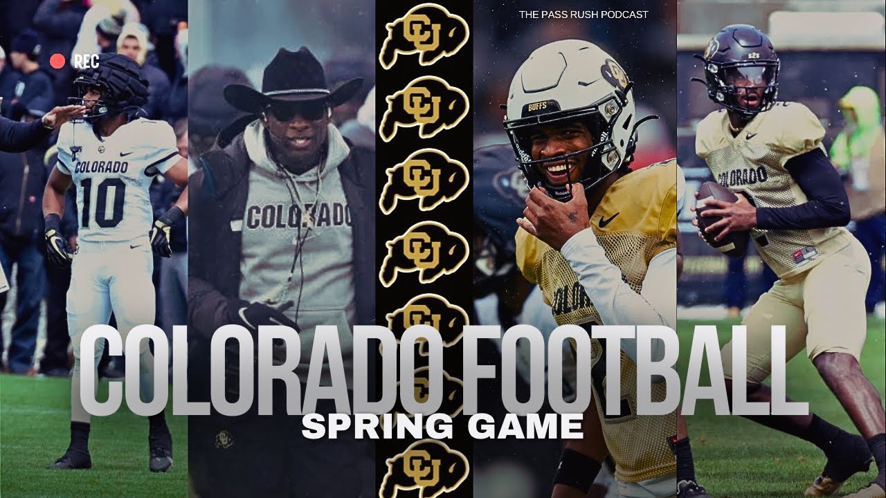 COLORADO FOOTBALL: THE GOOD. THE BAD. THE SPRING GAME - YouTube