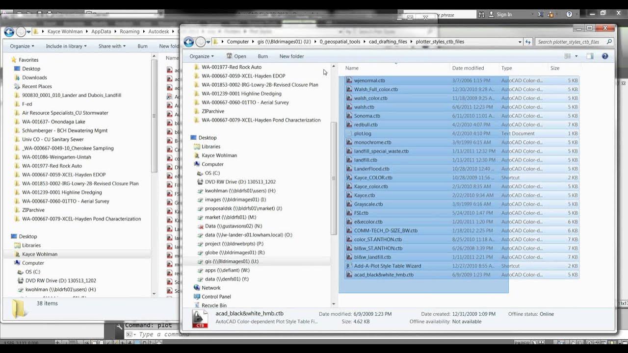 AutoCAD - Setting up CTB files and uploading Line files for Civil 3D ...