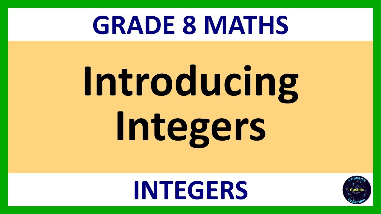 Grade 8 Maths Term 1 Lesson 7 Introducing Integers YouTube grade-8-maths-term-1-lesson-7-introducing-integers-youtube