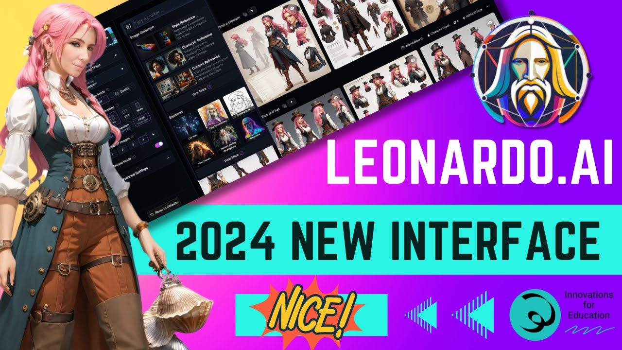 Learn How to Use Leonardo.ai | Tutorial for the new 2024 Interface ...