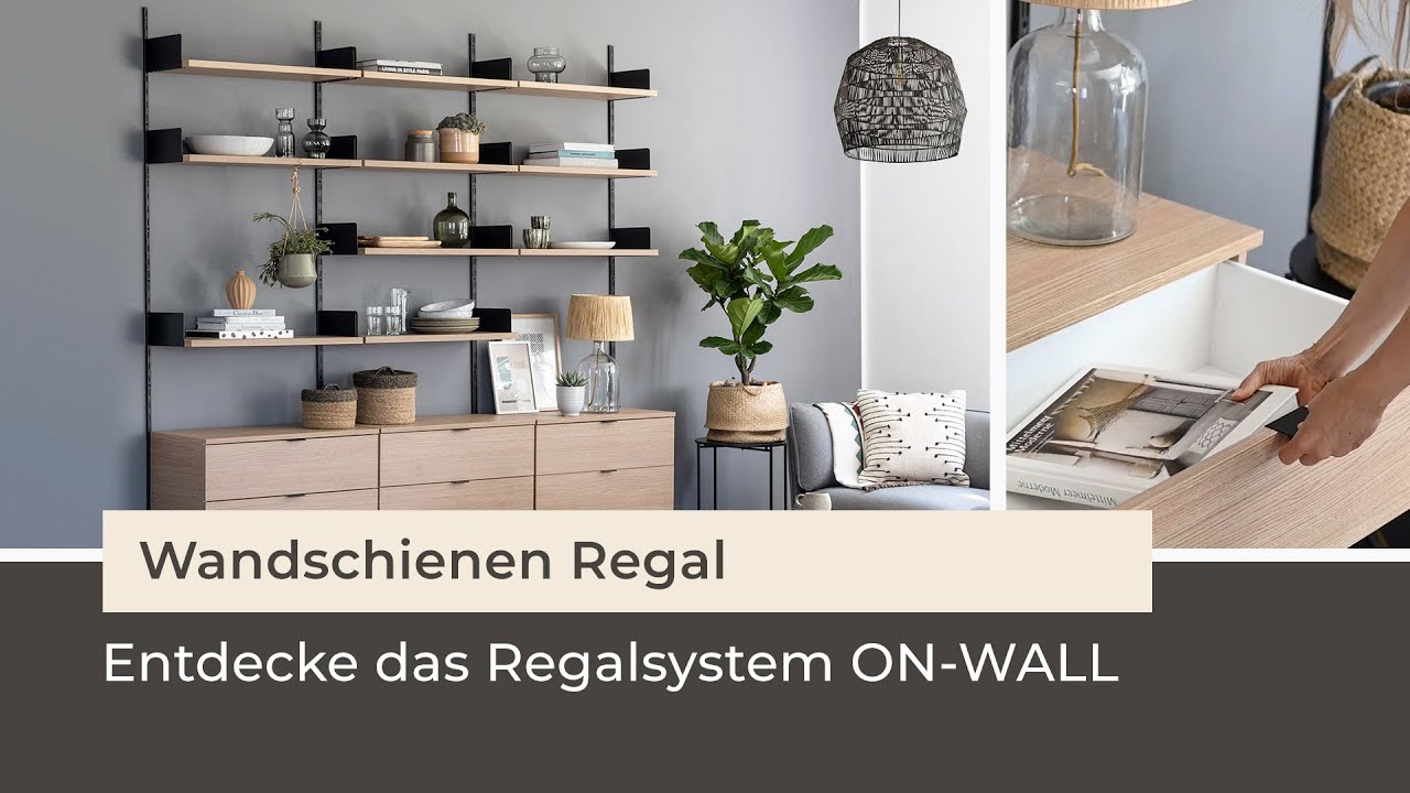 Wunderschãne Wandschienen Regal Obi Fotos