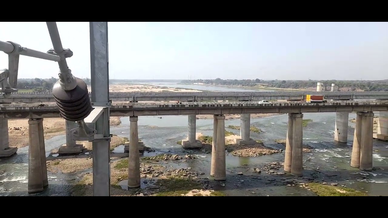 #maa #narmada #river #railway #bridge #3rd #railway #line #narmadapuram ...