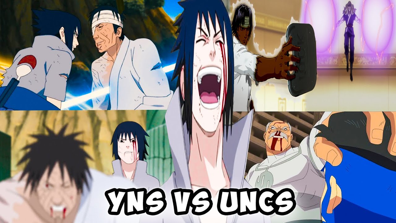 The Best YNS Vs Uncs Battles In Anime - YouTube