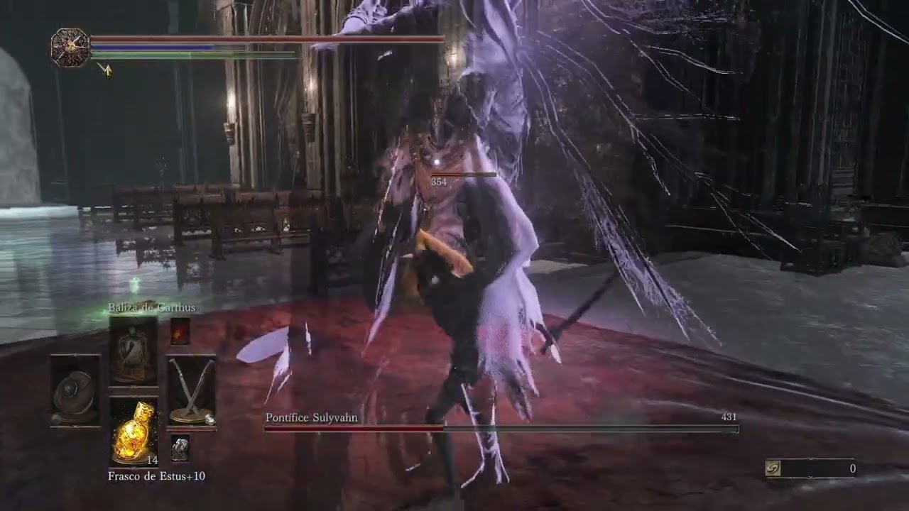 Dark Souls 3 Pontifice Sulyvahn NG+3 - YouTube