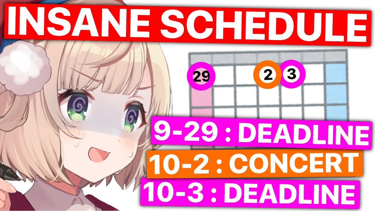 Ui-mama's INSANE Schedule (Shigure Ui) [Eng Subs] - YouTube