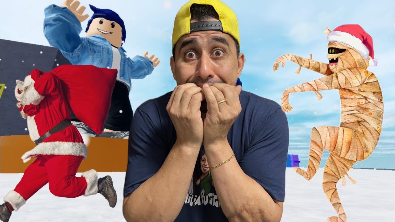 A MÚMIA NO ROBLOX (Escape The Mummy Christmas Edition) - YouTube
