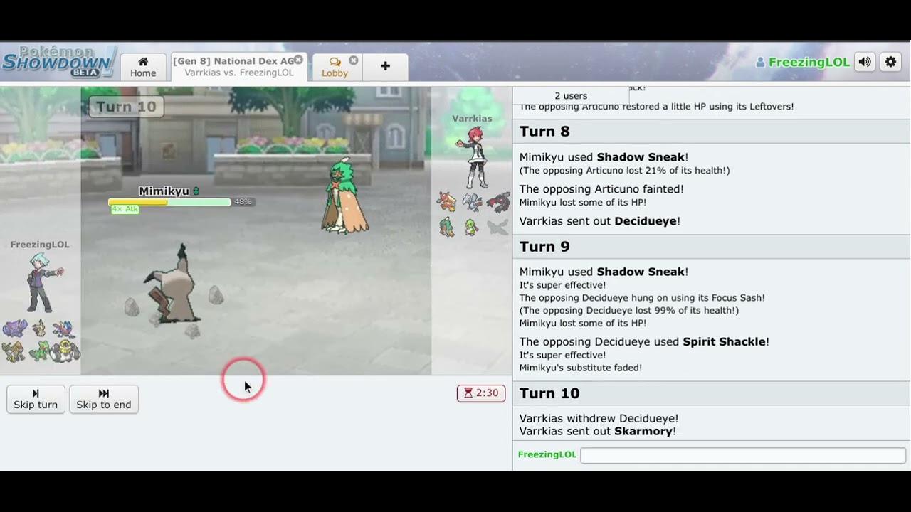 Pokemon Showdown! - YouTube