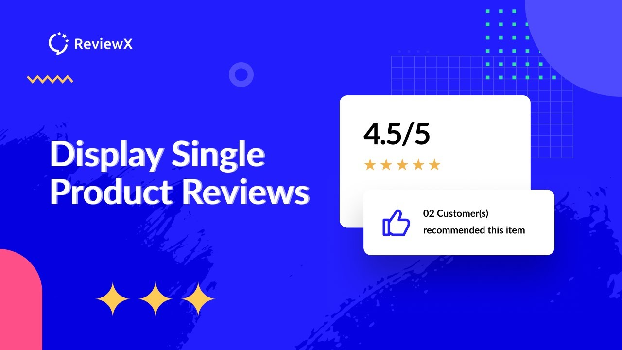 Filter And Display Single Product Review Statistics - YouTube