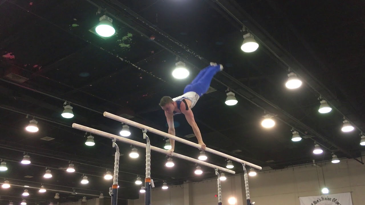 Nick Smiley Parallel Bars Nationals 2018 - YouTube