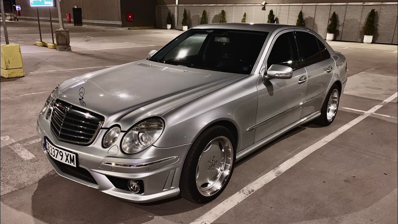 Mercedes Benz W211 E320 CDI AMG Monoblock - YouTube