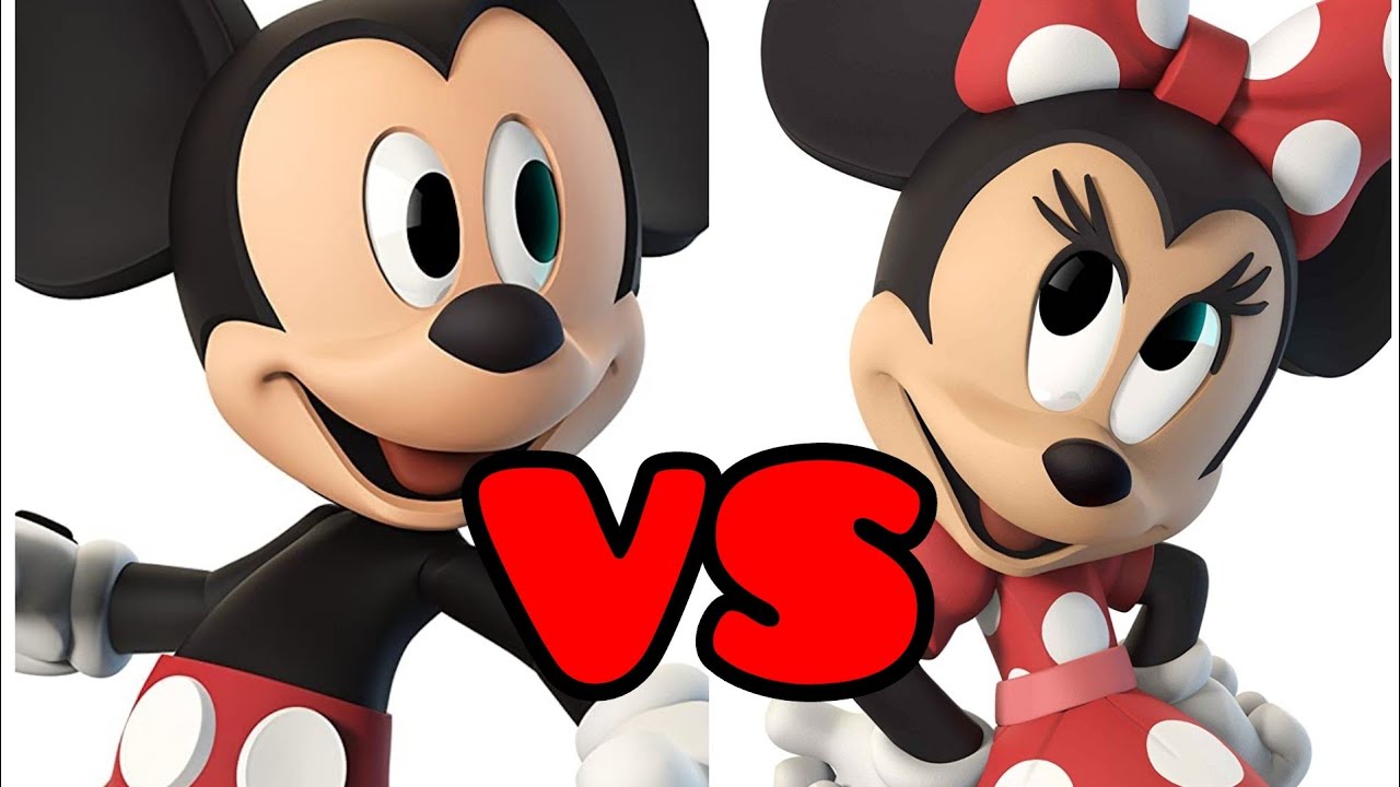 Minnie vs Mickey mouse - YouTube