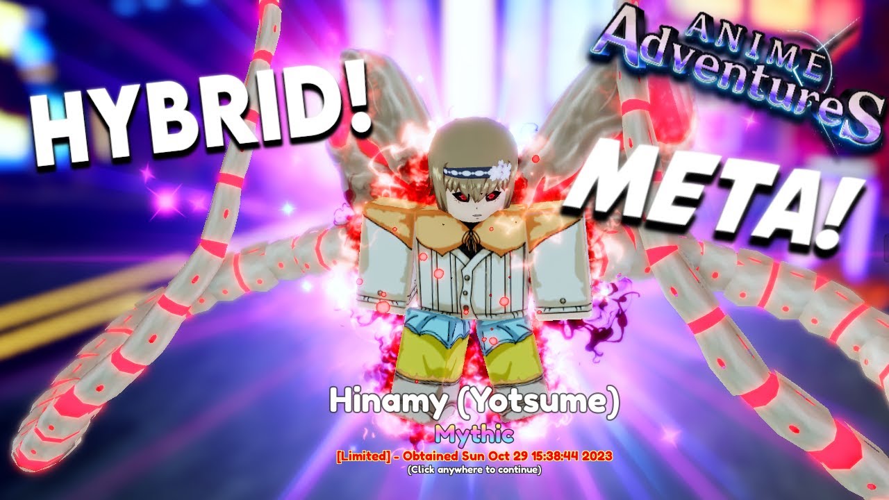 Showcasing New Evolved Limited Hinamy Yotsume Is INSANELY Good In Anime ...