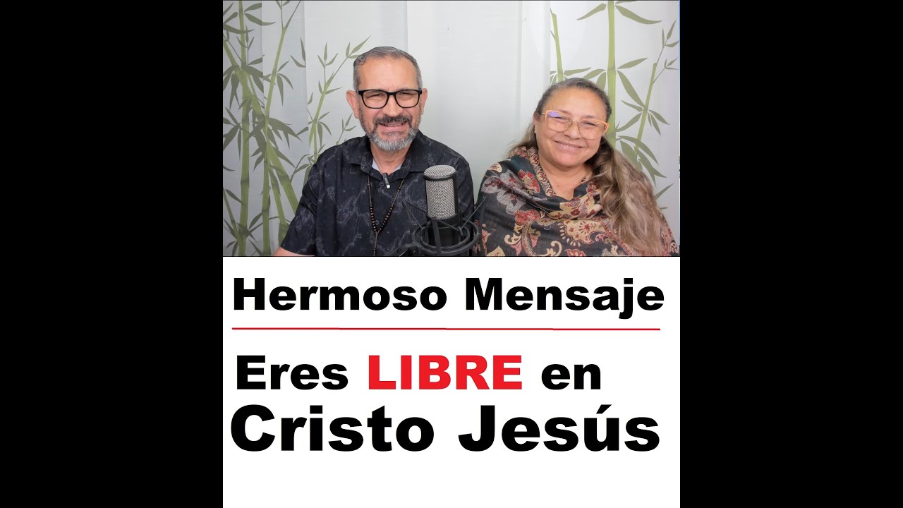 ¡HERMOSO MENSAJE ! Eres libre en Cristo Jesús 1090 Juan 1,35-42 Rafael ...