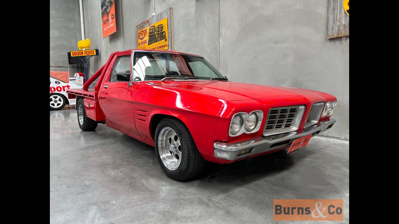 1971 Holden HQ One Tonner - YouTube