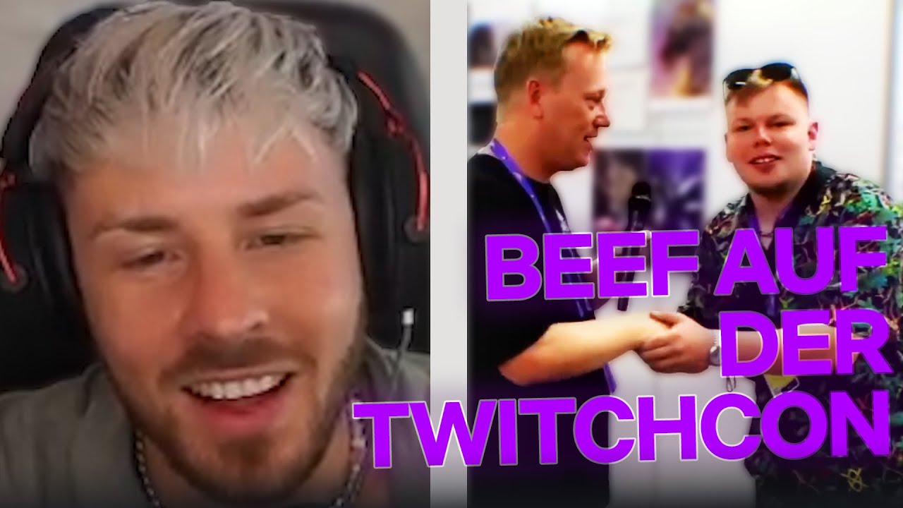 Streamer BEEF auf der Twitchcon - Rewi reagiert - YouTube