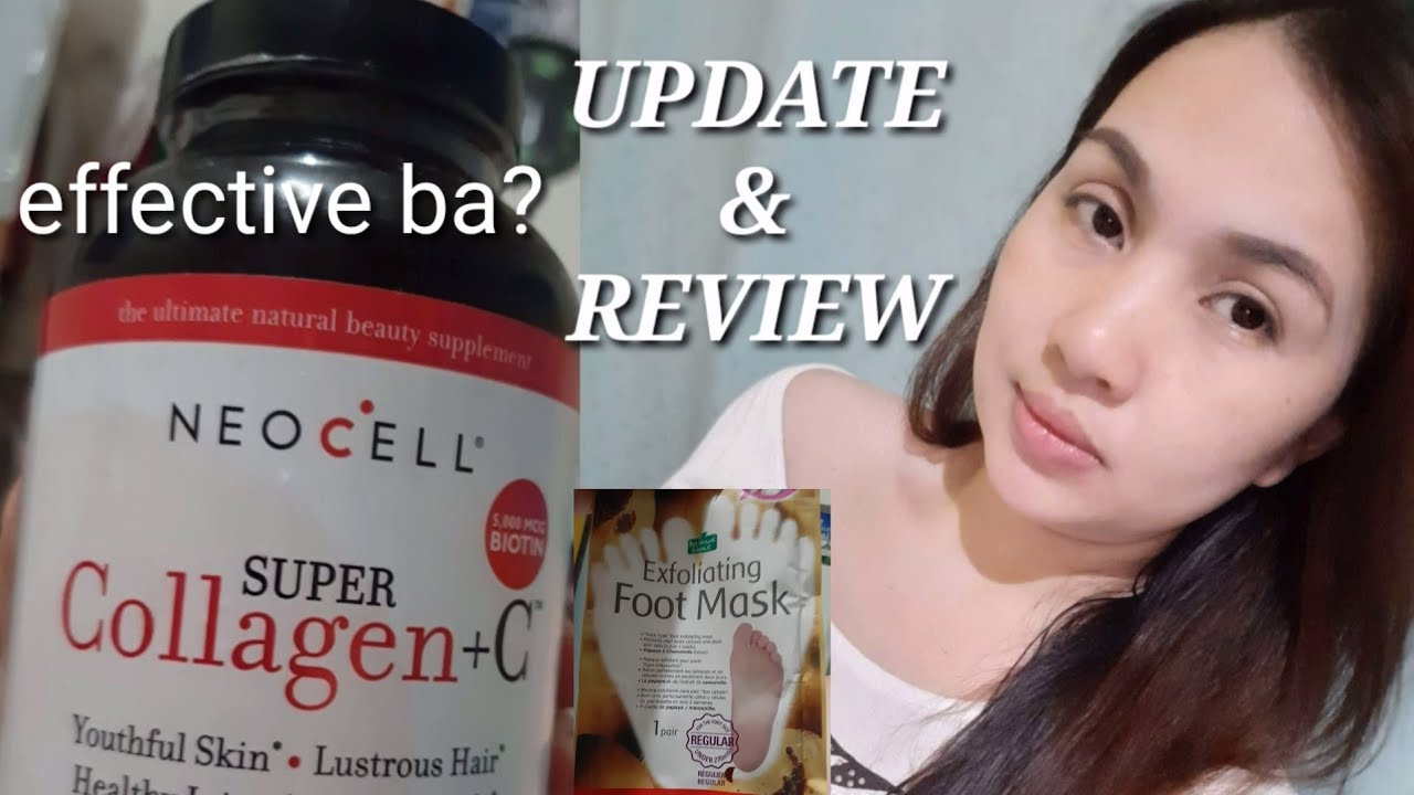 Pampakinis ng kutis #Collagen review | Exfoliating Foot Mask |foot peel ...