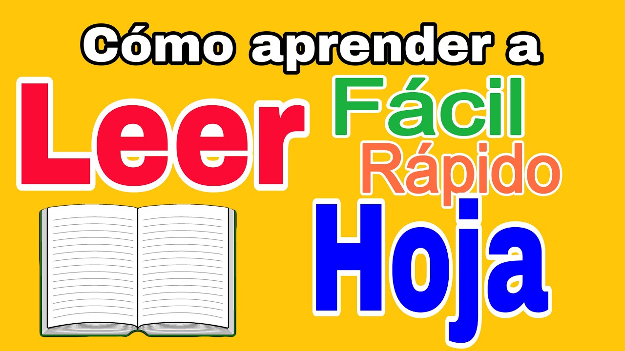 El mejor método para aprender a leer fácil y rápido/ El libro Nacho ...
