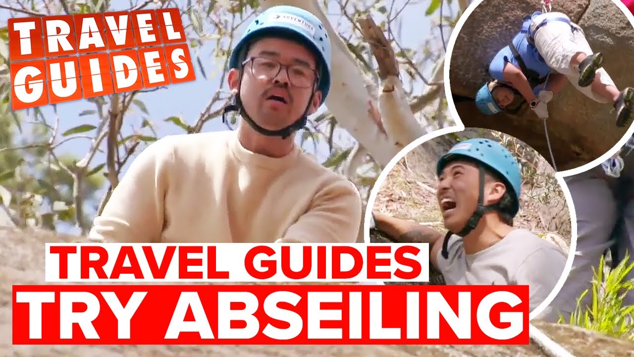 The Guides give forward-facing abseiling a crack at Beechworth Historic ...