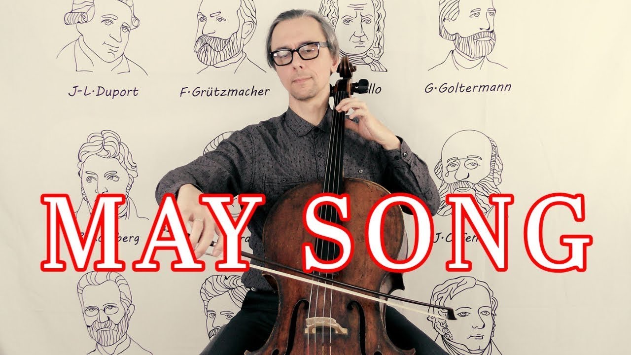 How to Play May Song | Suzuki Cello Book 1 | Fast and Slow with Cello ...