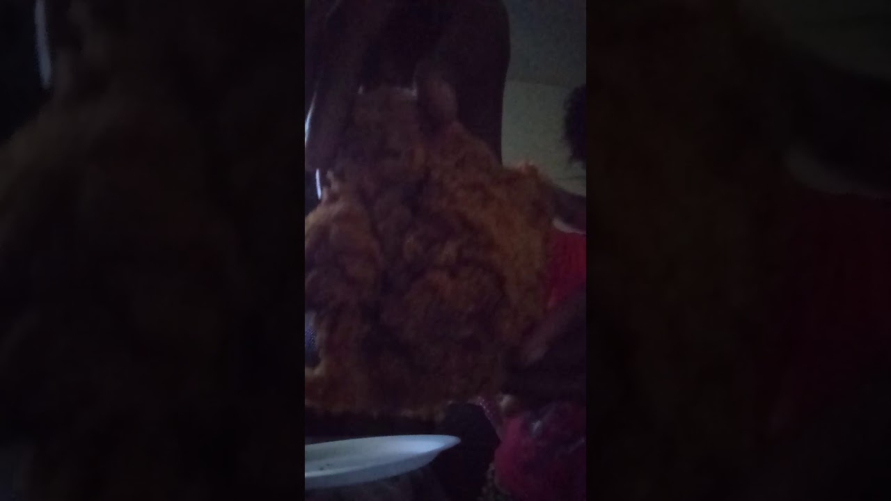 Eating Chicken from KFC - YouTube
