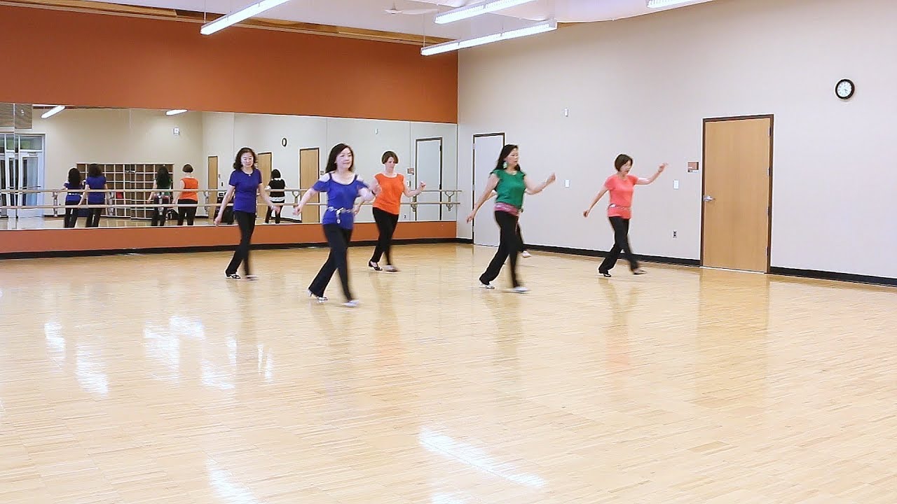 Groovy Love - Line Dance (Dance & Teach) - YouTube