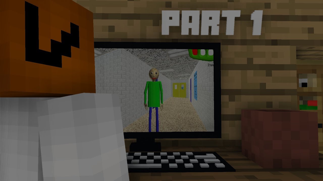 Baldi In Minecraft (Minecraft Animation) - YouTube