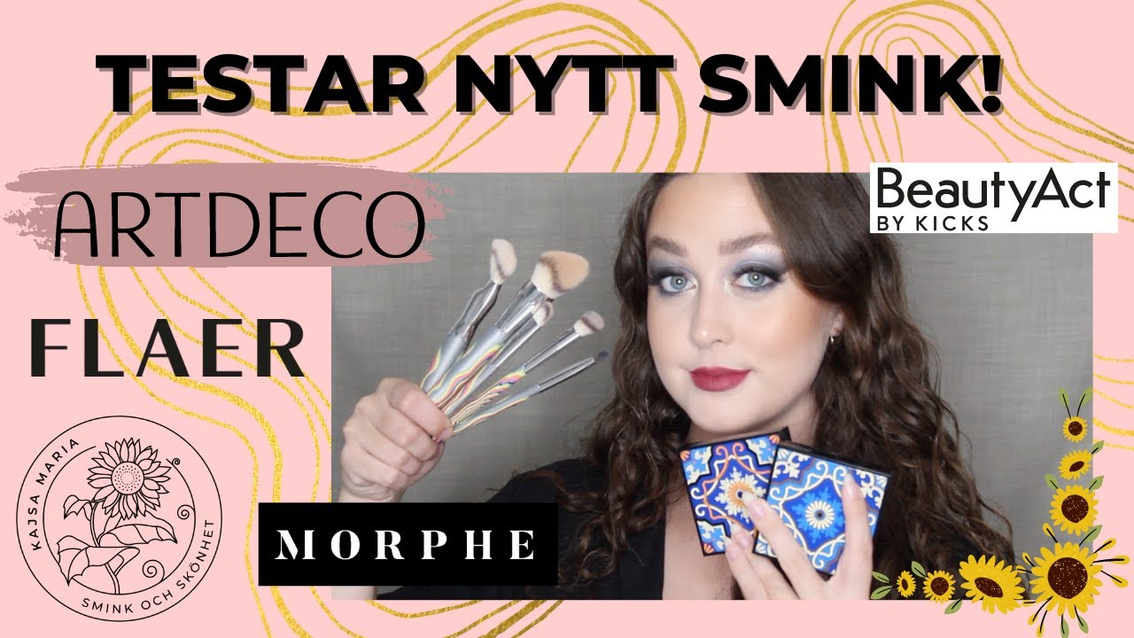 Testar nytt smink! Artdeco, Flaer, Beautyact mm! - YouTube