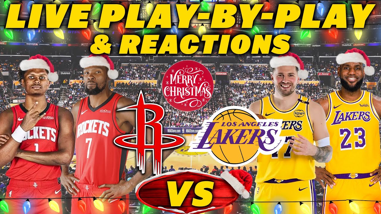 Houston Rockets vs Los Angeles Lakers | Live Play-By-Play & Reactions ...