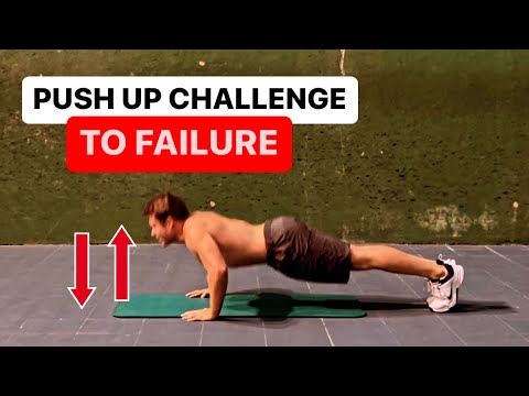 PUSH UP CHALLENGE - Push ups to failure // No Equipment | Ivan BF - YouTube