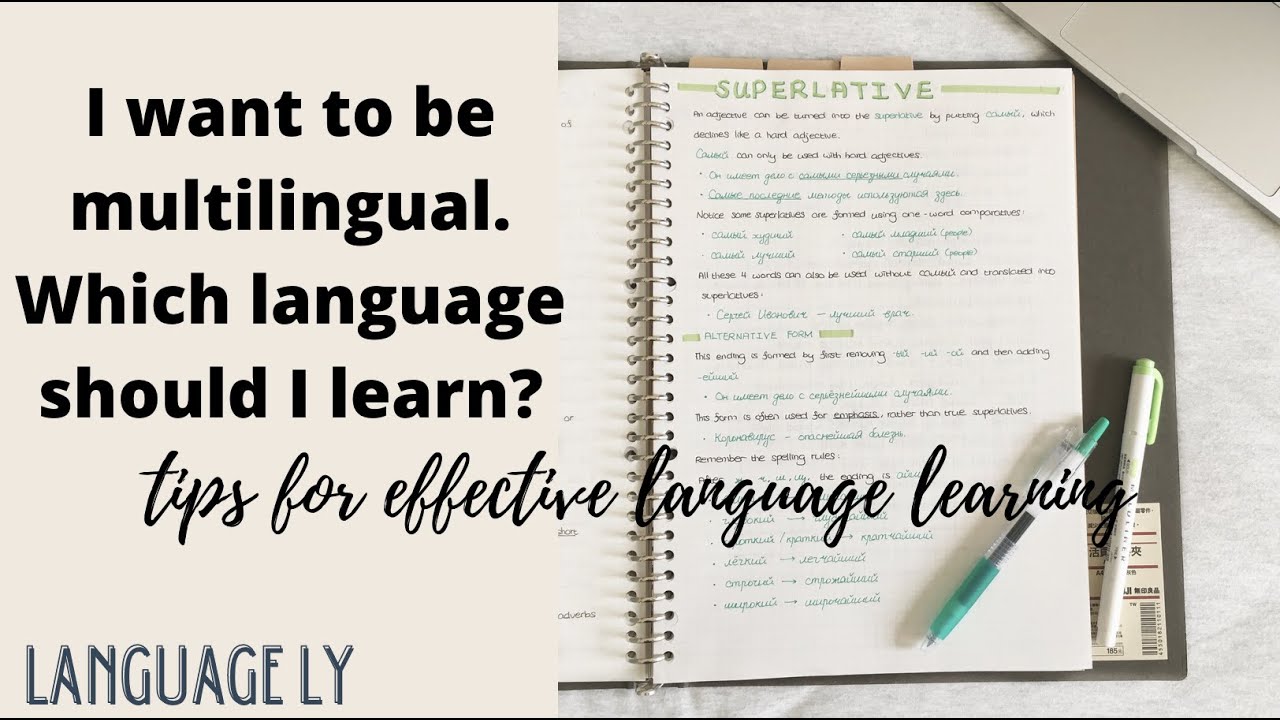 Which language should I learn? Language study tips + study with me ...