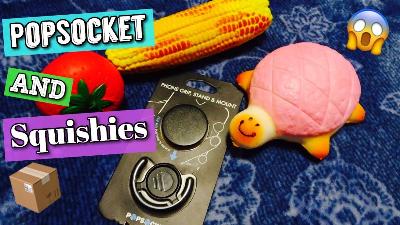 Banggood Squishy and Amazon PopSocket Packages!!!📦 - YouTube