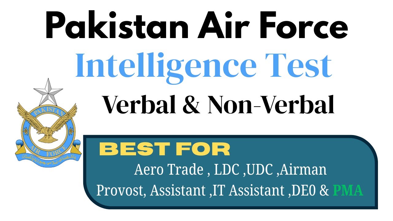 Paf test Preparation Verbal & Non-Verbal #paf #nonverbal #paftest - YouTube
